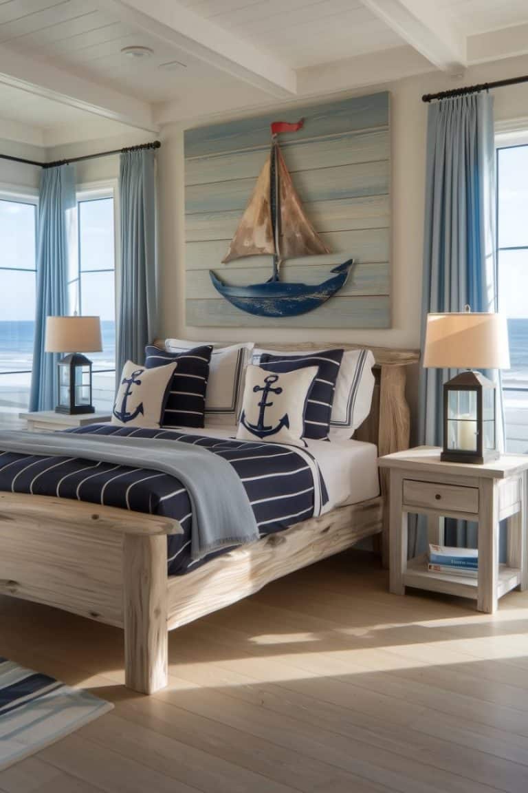 40 Nautical Bedroom Ideas if You Love Boats and Adventures