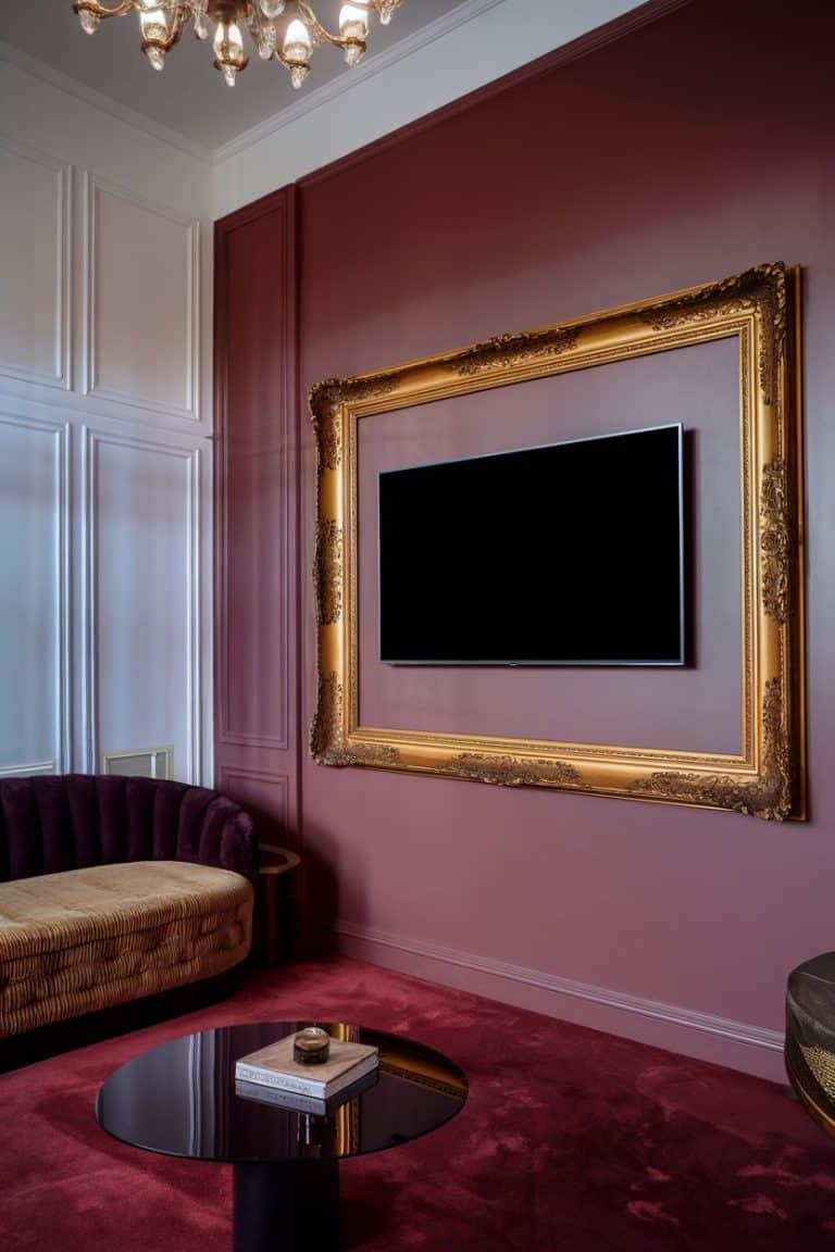 33 Unique TV Frame Ideas To Transform Your Living Space