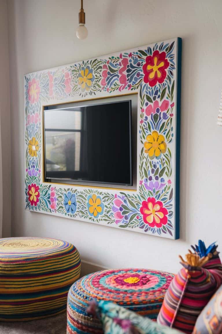 33 Unique TV Frame Ideas To Transform Your Living Space