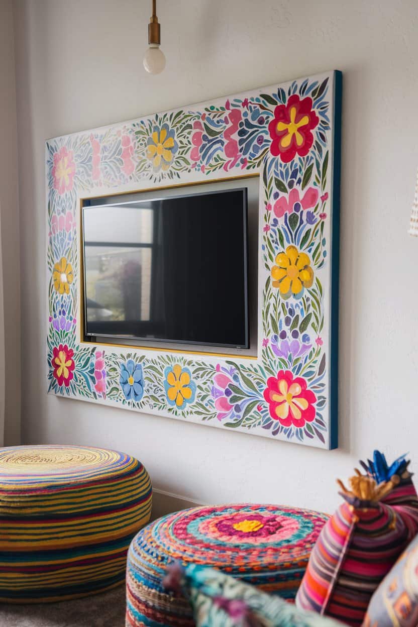 33 Unique TV Frame Ideas To Transform Your Living Space