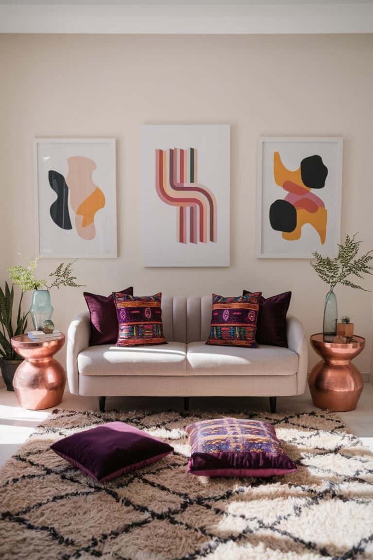 50 Modern Boho Living Room Ideas That Are Chic and Creative