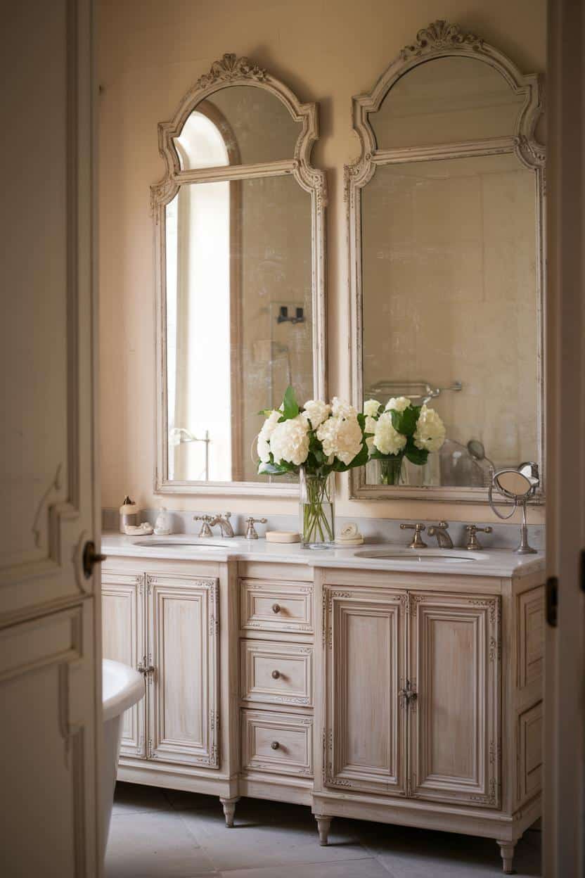 26 Stunning Double Vanity Bathroom Mirror Ideas for Every Style