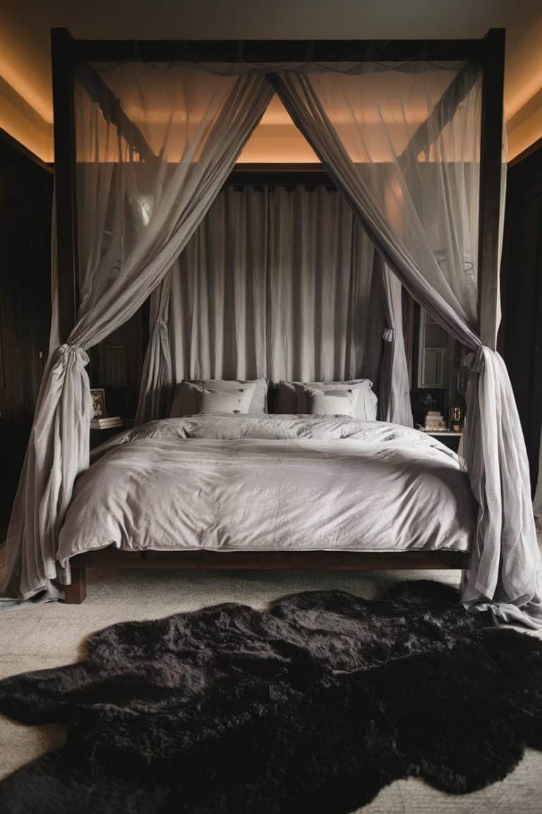 25 Moody Bedroom Ideas To Create a Dark, Luxe Retreat