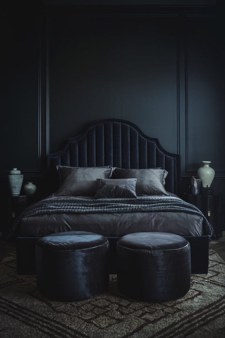 25 Moody Bedroom Ideas To Create a Dark, Luxe Retreat