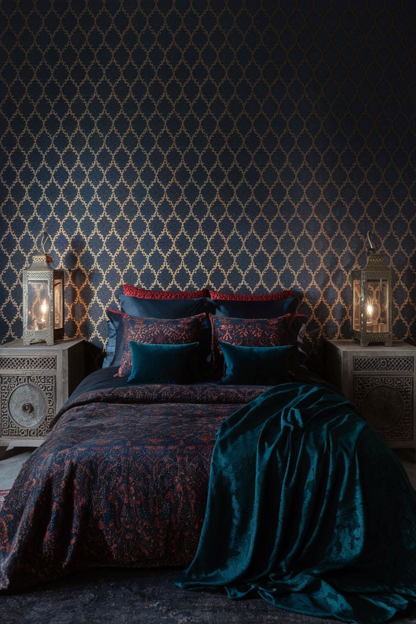 25 Moody Bedroom Ideas To Create a Dark, Luxe Retreat