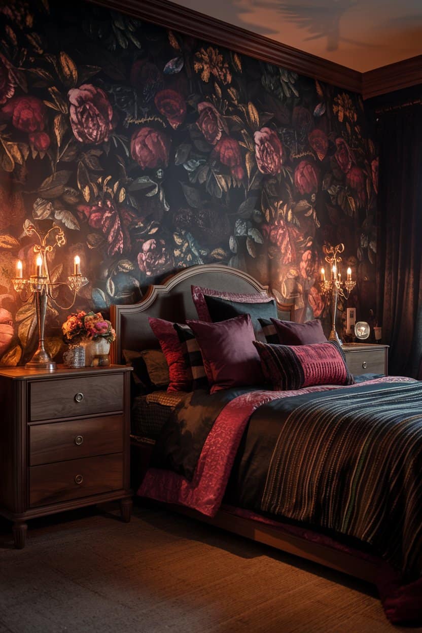 25 Moody Bedroom Ideas To Create a Dark, Luxe Retreat
