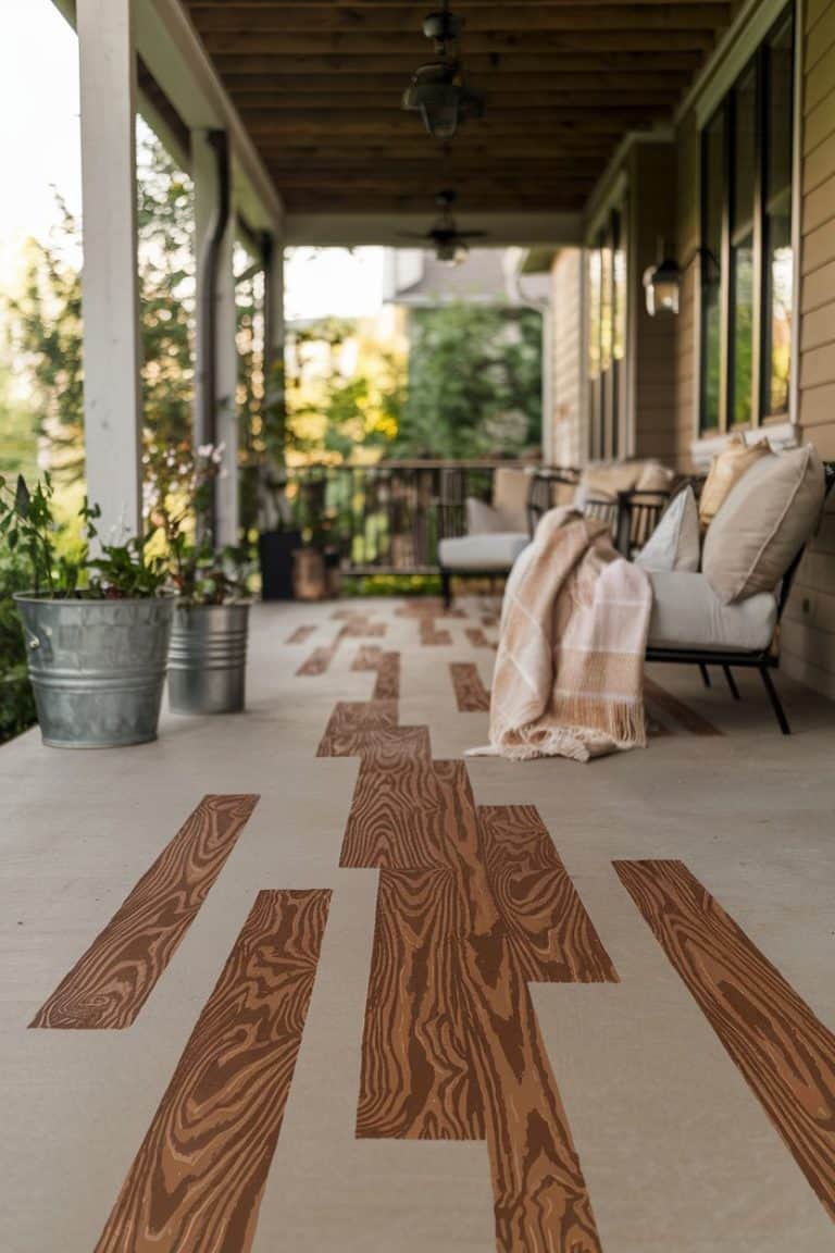 39 Painted Concrete Porch Ideas: Transform Your Outdoor Space
