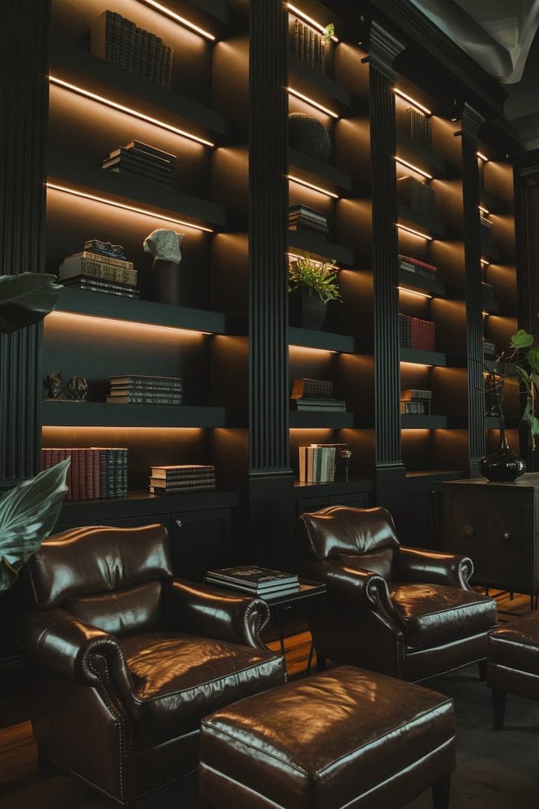 25 Moody Living Room Ideas for a Dramatic Space