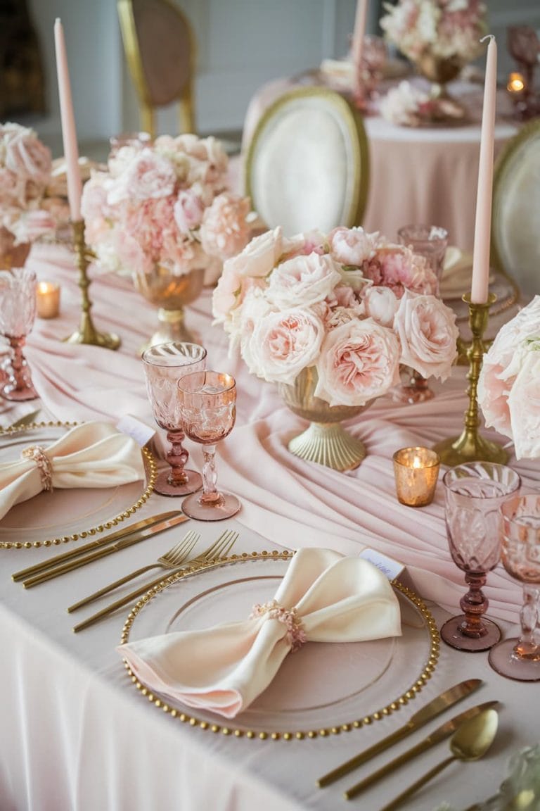 36 Dreamy Wedding Tablescapes You’ll Fall in Love With