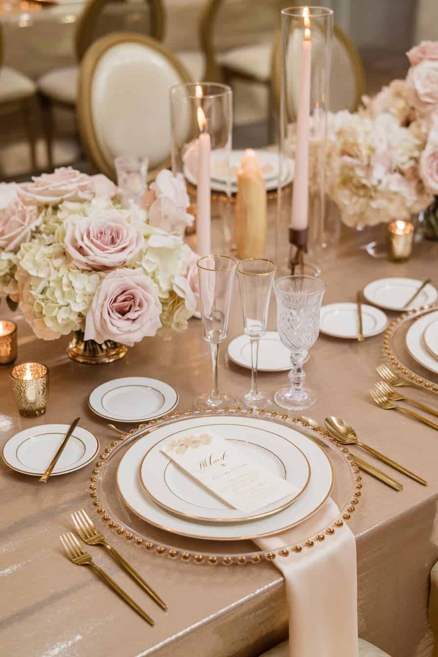 36 Dreamy Wedding Tablescapes You’ll Fall in Love With
