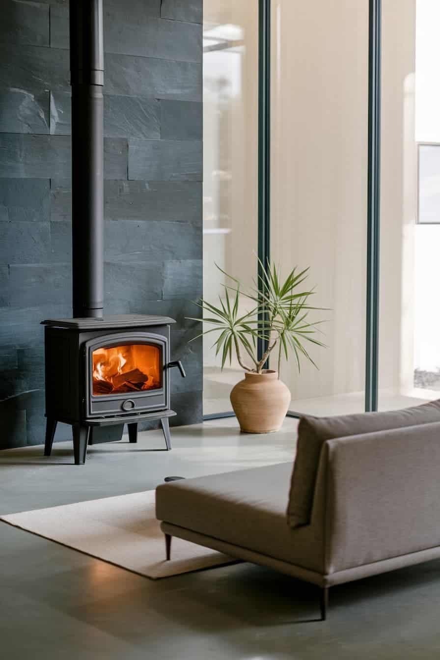 40 Wood-Burning Stove Decor Ideas To Warm Up Your Space