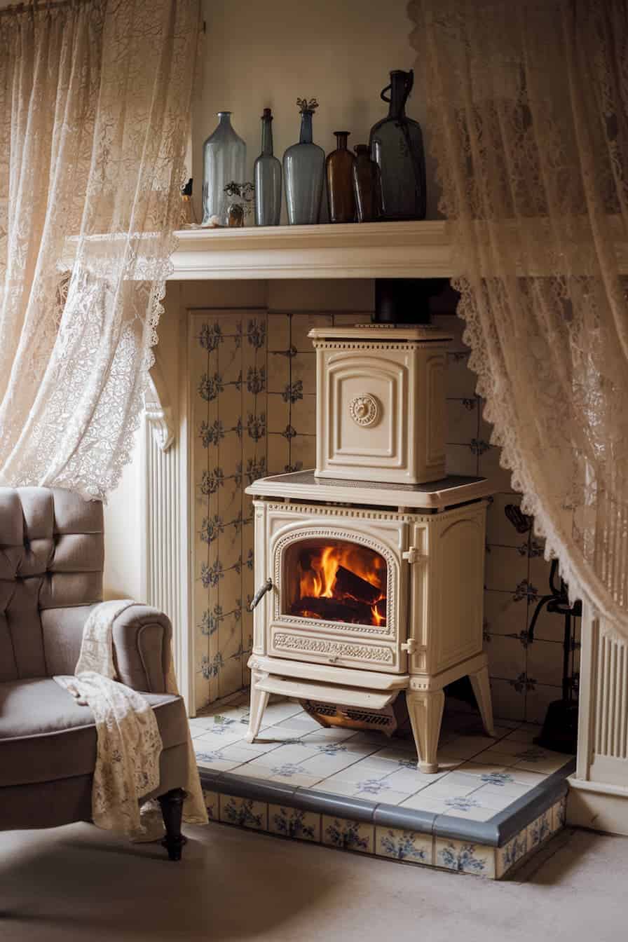 40 Wood-Burning Stove Decor Ideas To Warm Up Your Space