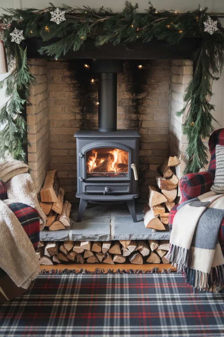 40 Wood-Burning Stove Decor Ideas To Warm Up Your Space