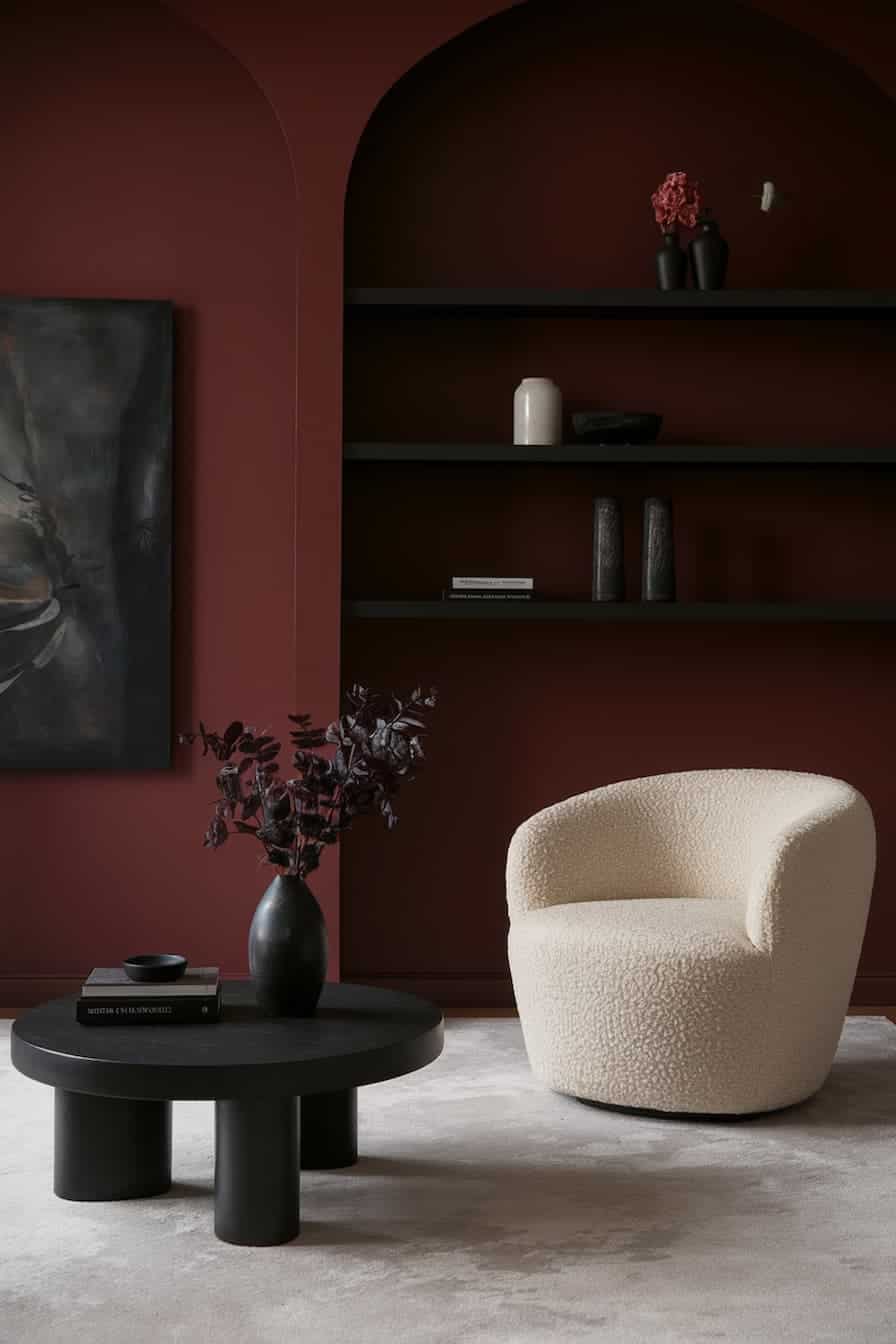 25 Moody Living Room Ideas for a Dramatic Space