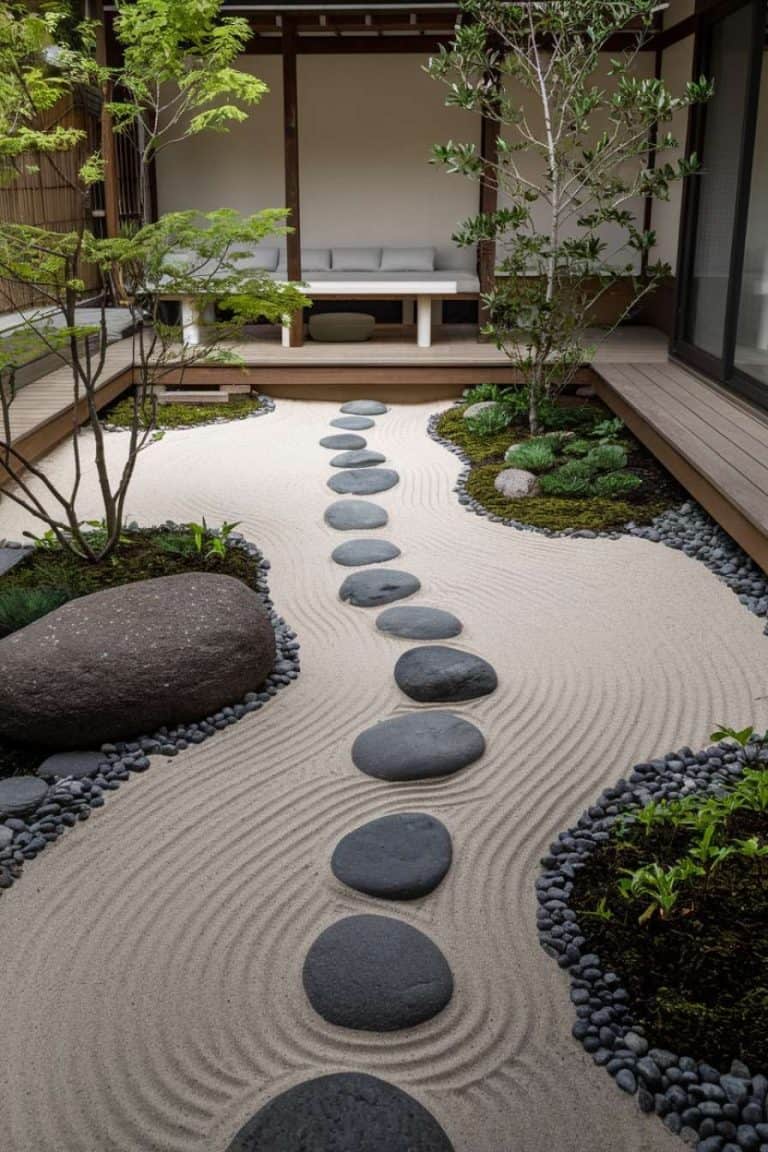 39 Stunning Backyard Ideas With No Grass