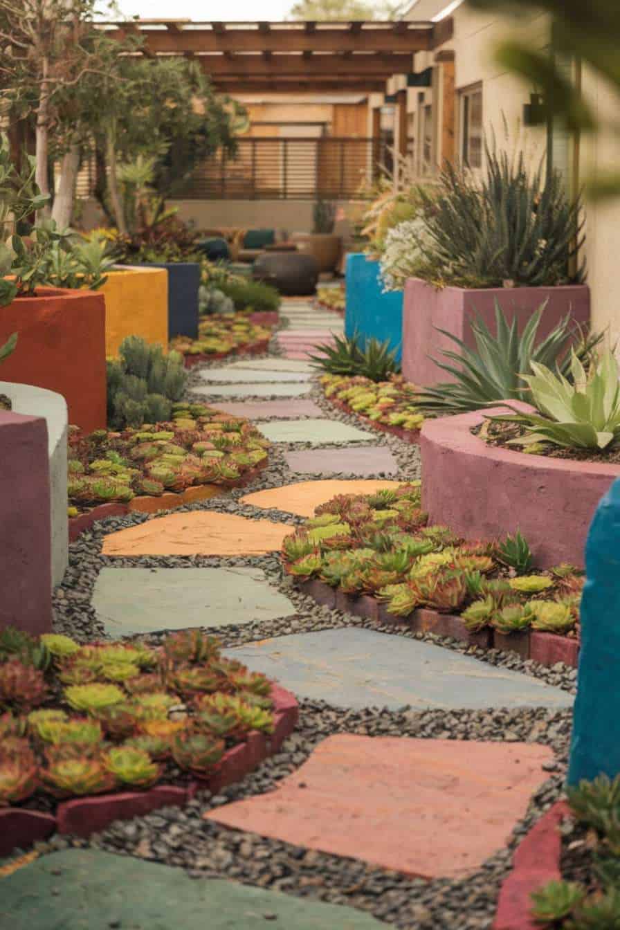39 Stunning Backyard Ideas With No Grass