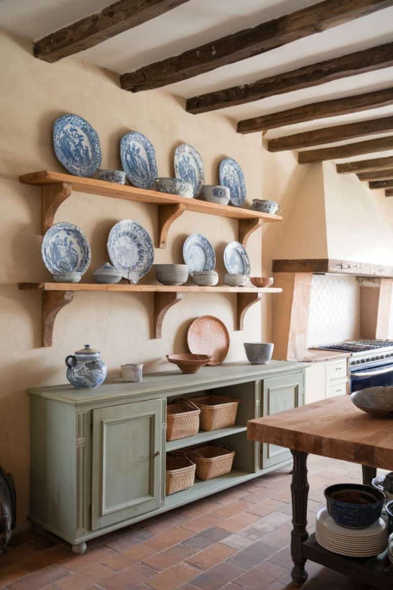 30 European Farmhouse Kitchen Ideas Perfect for Your Cooking Space