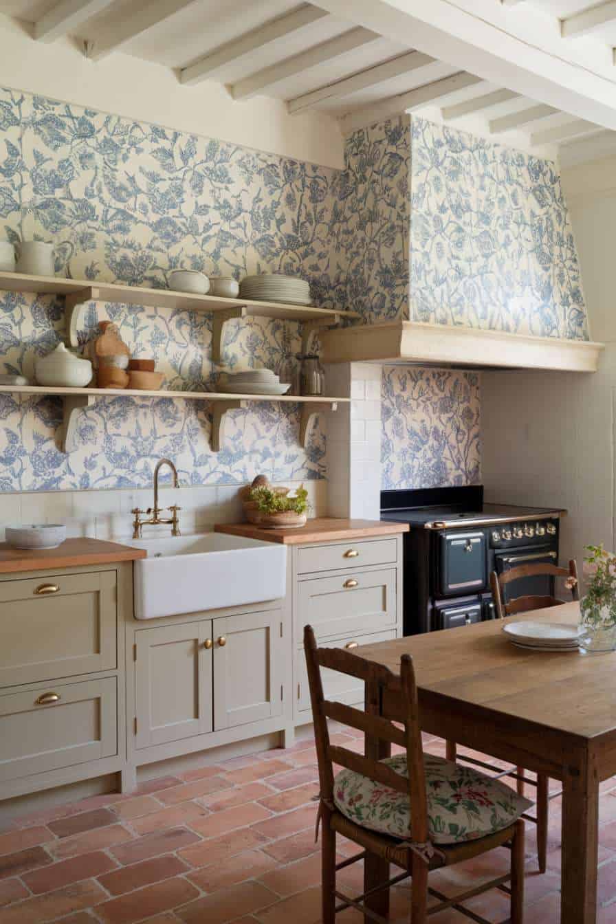 30 European Farmhouse Kitchen Ideas Perfect for Your Cooking Space
