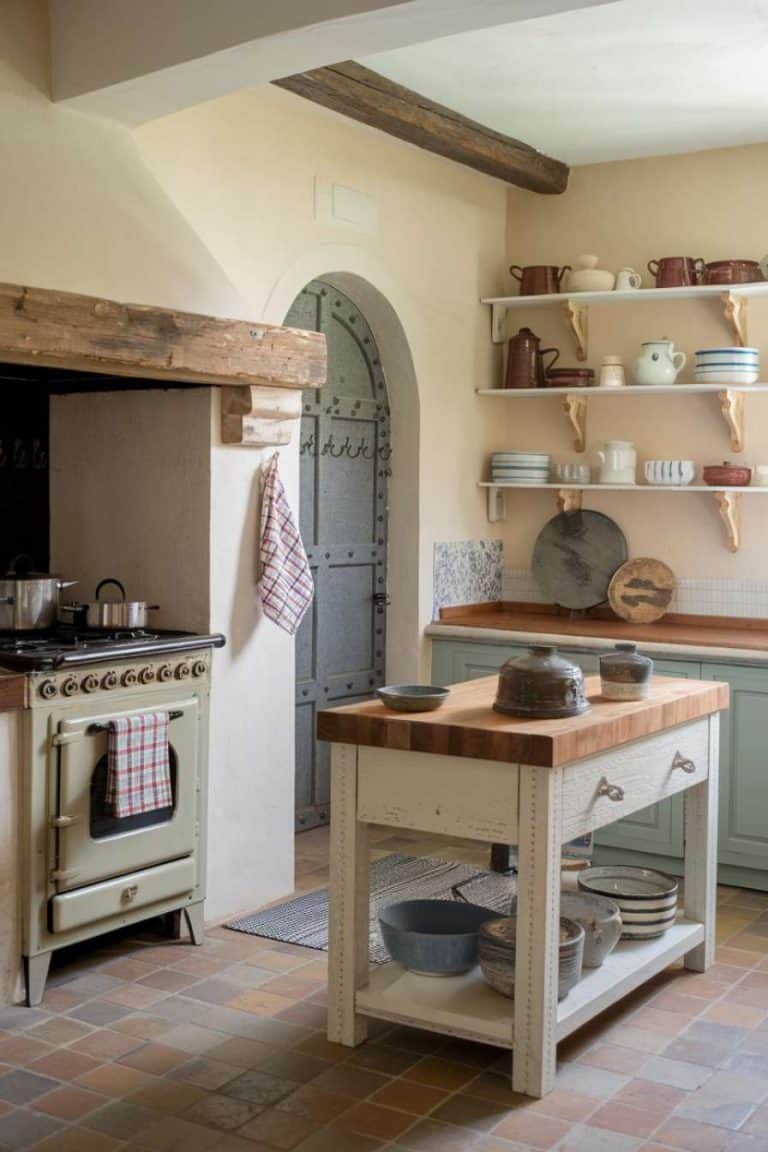 30 European Farmhouse Kitchen Ideas Perfect for Your Cooking Space