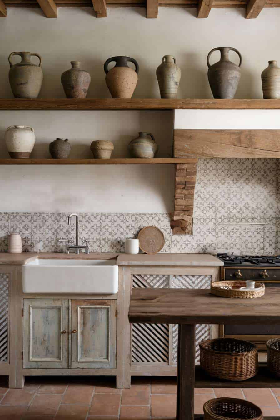 30 European Farmhouse Kitchen Ideas Perfect for Your Cooking Space