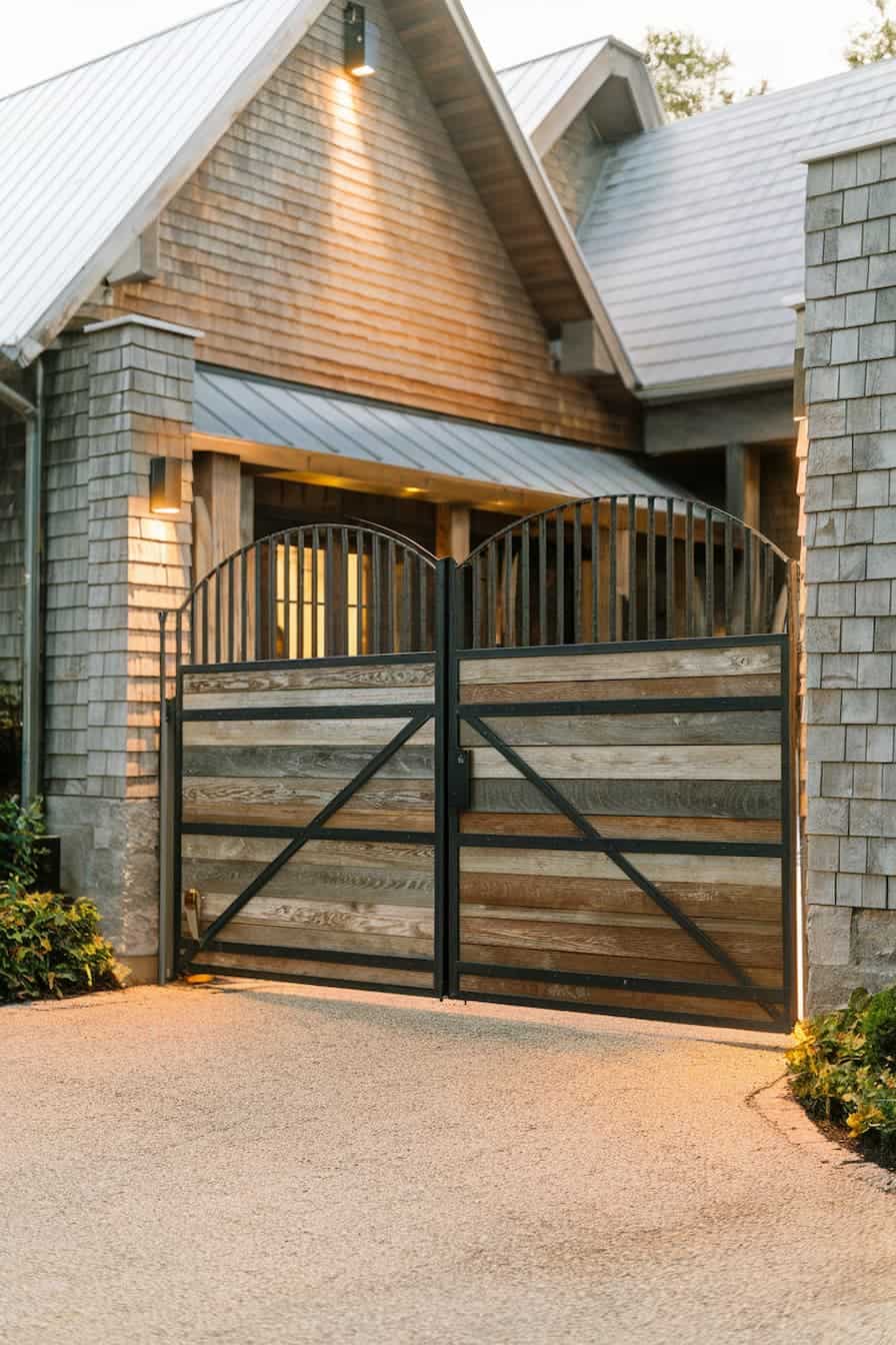 22 Farmhouse Driveway Entrance Ideas That Offer a Warm Welcome