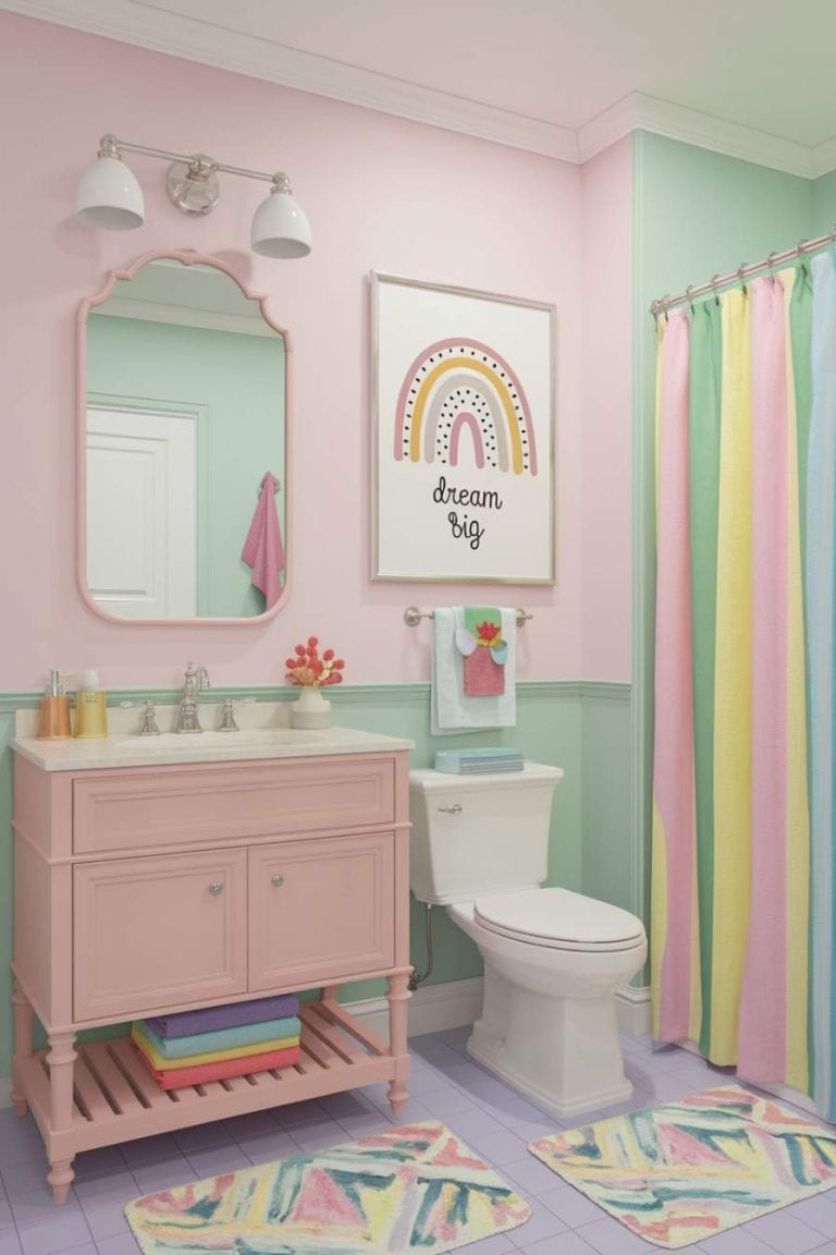 34 Girl’s Bathroom Ideas: Fun and Stylish Designs She’ll Love