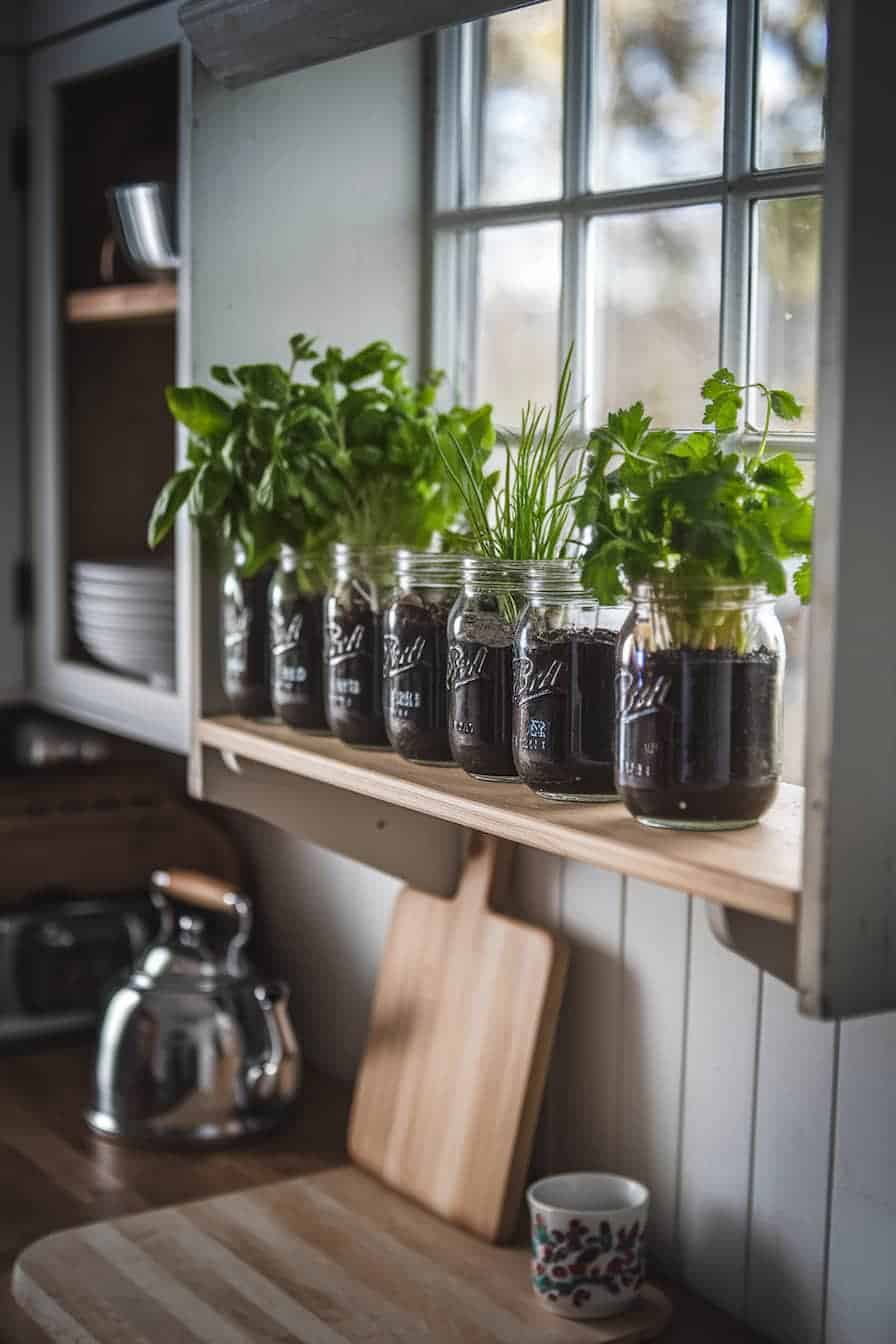 34 Indoor Herb Garden Ideas for Fresh Herbs All Year Round