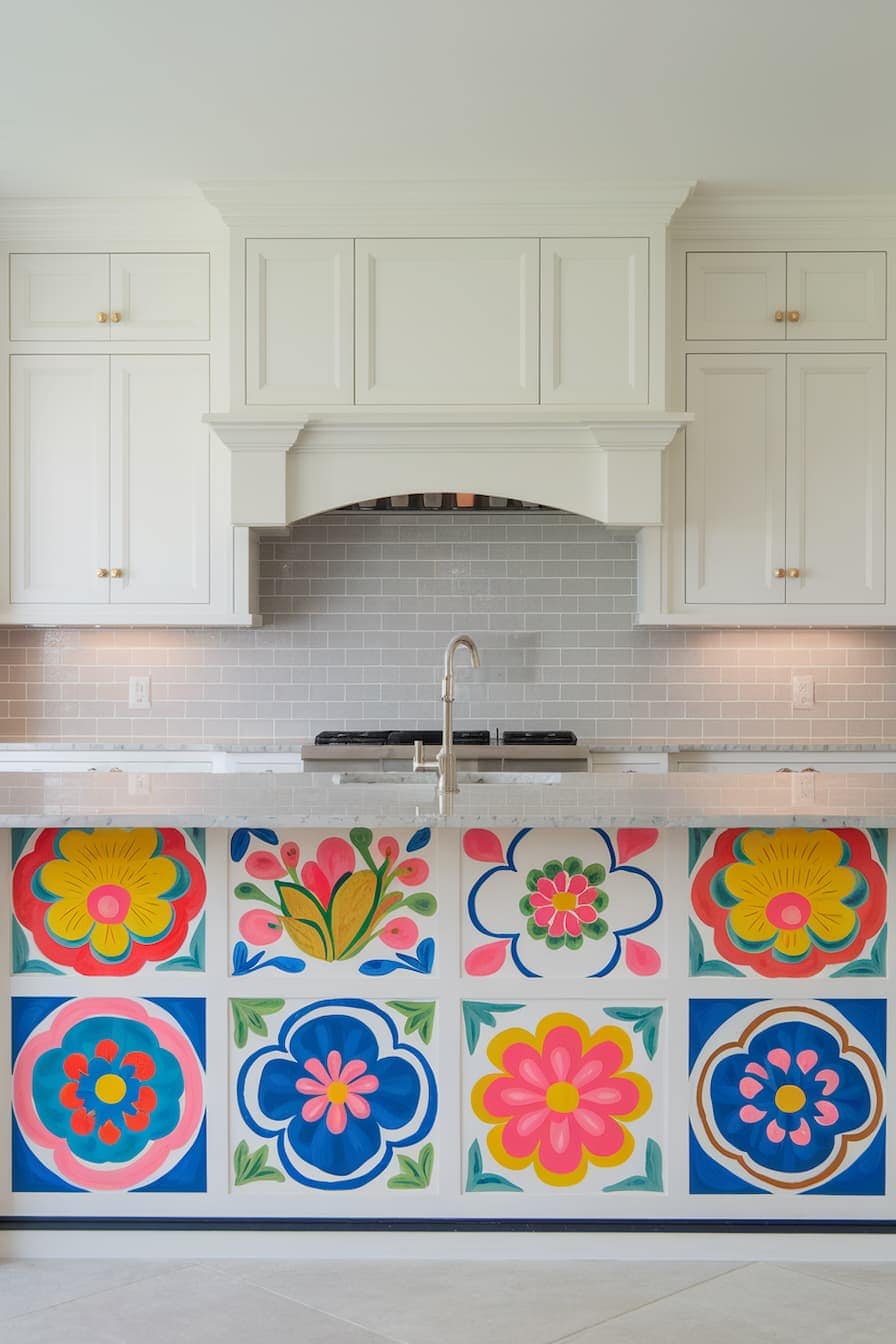 50 Stunning Stylish Kitchen Island Back Panel Ideas