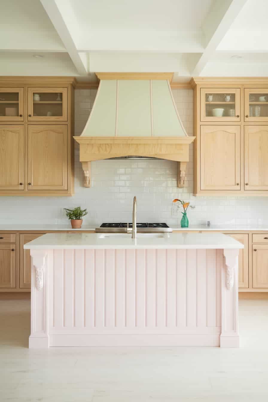 50 Stunning Stylish Kitchen Island Back Panel Ideas