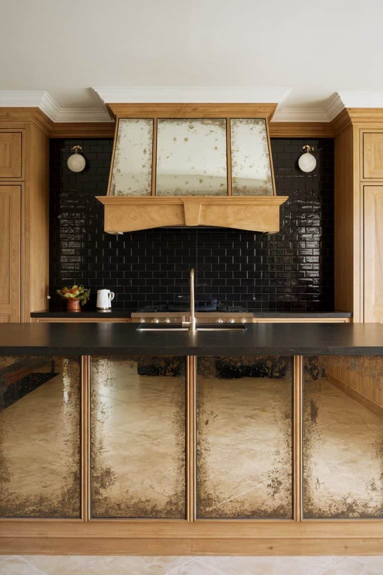 50 Stunning Stylish Kitchen Island Back Panel Ideas