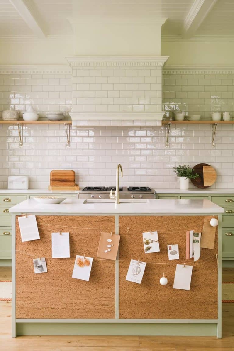 50 Stunning Stylish Kitchen Island Back Panel Ideas