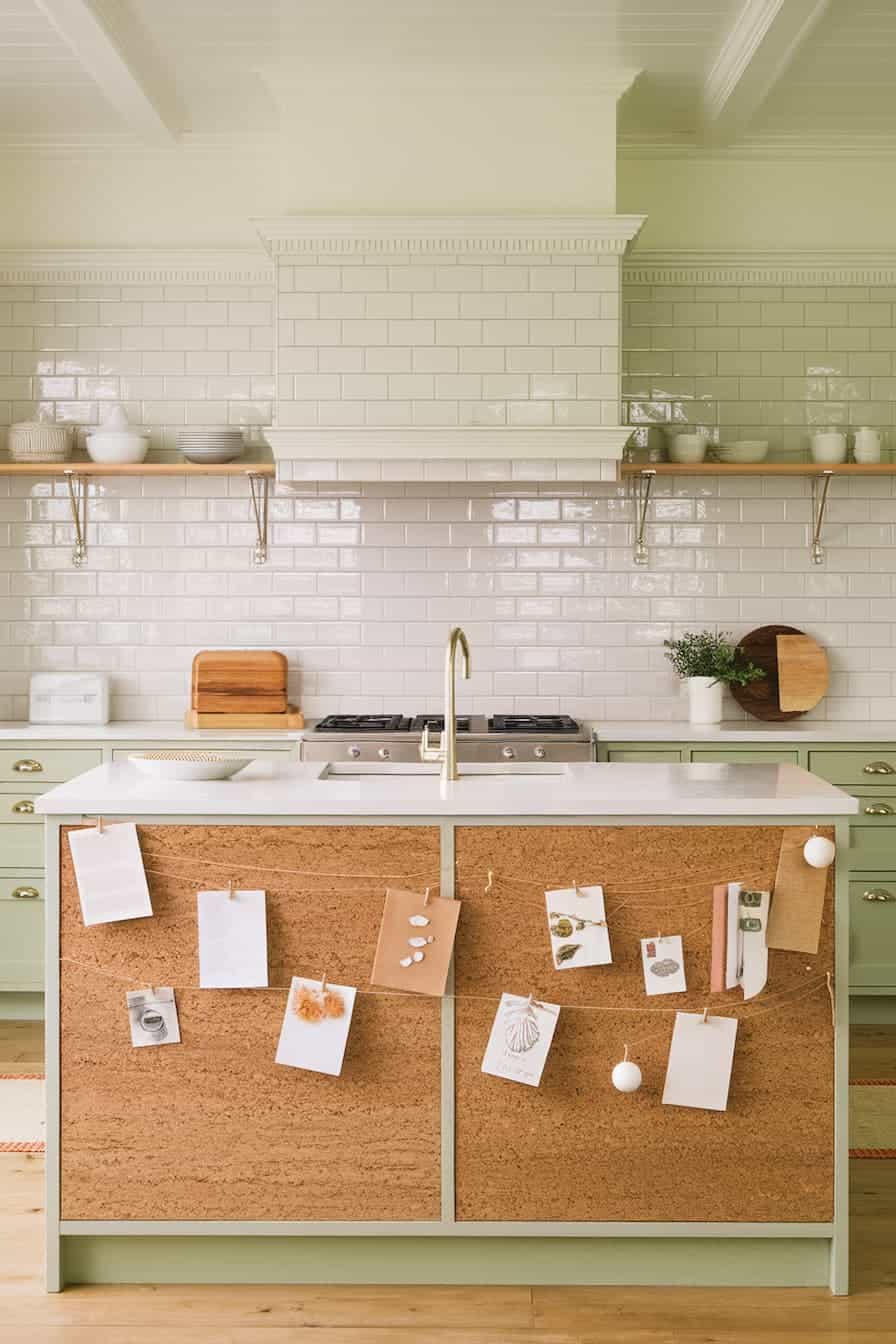 50 Stunning Stylish Kitchen Island Back Panel Ideas