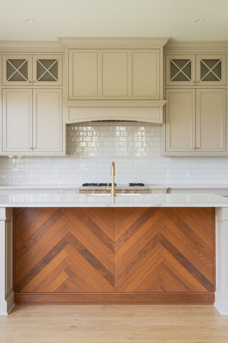 50 Stunning Stylish Kitchen Island Back Panel Ideas