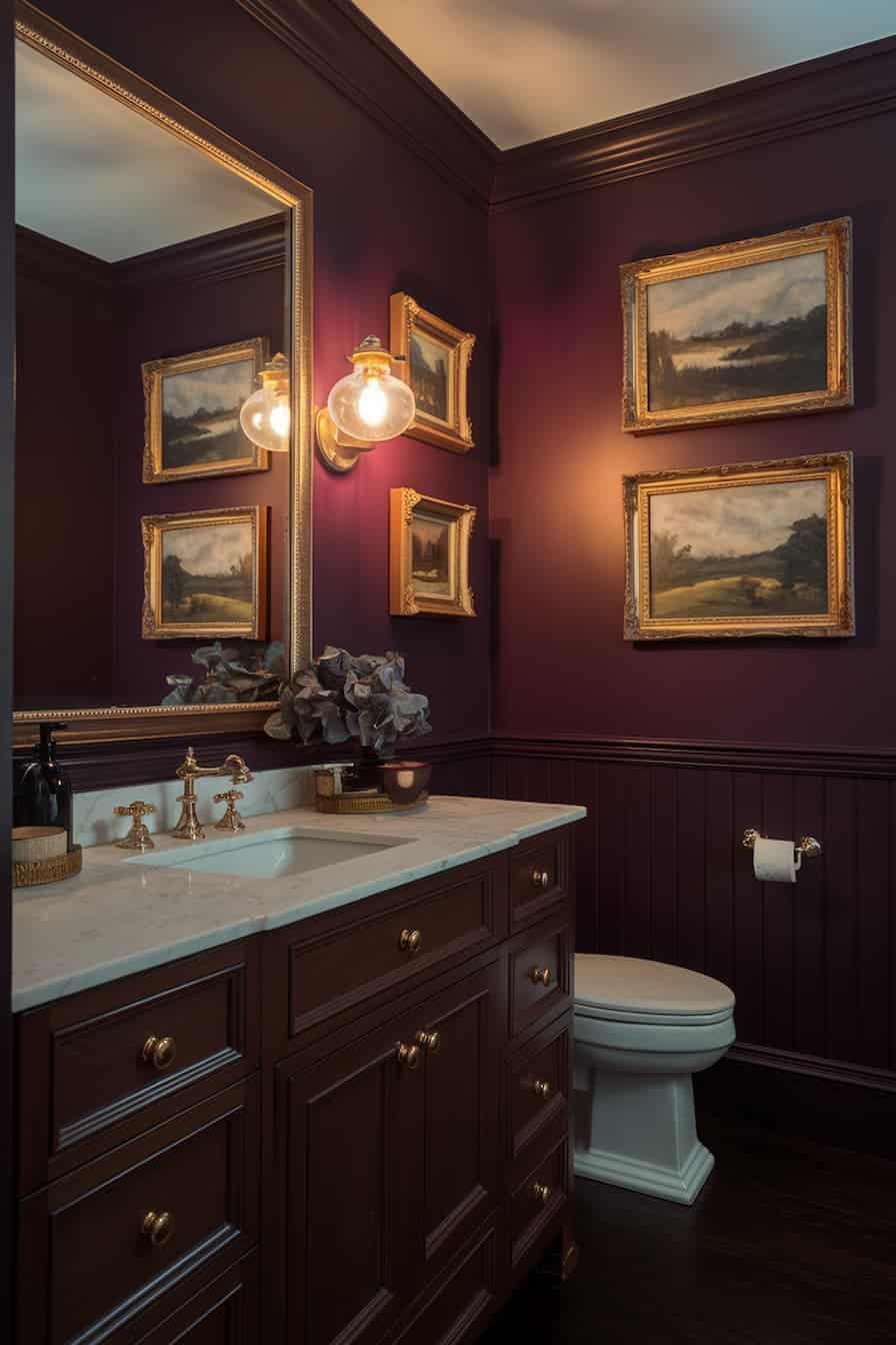 21 Moody Bathroom Ideas: Dark, Dramatic Designs