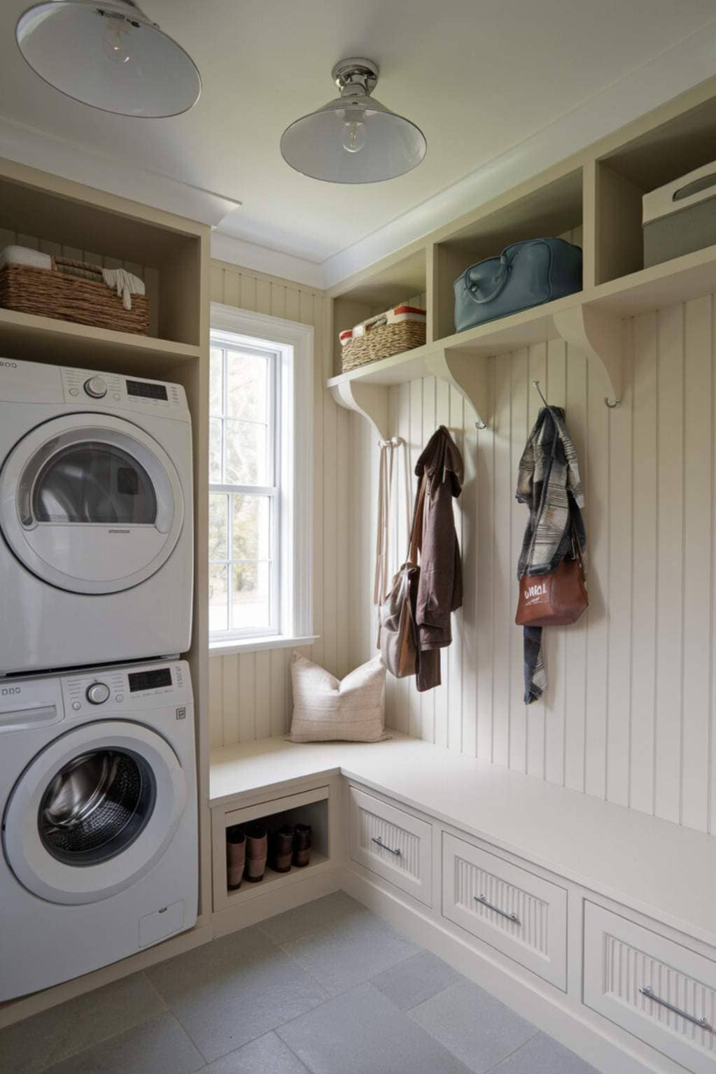 27 Clever Mudroom and Laundry Room Ideas To Maximize Space
