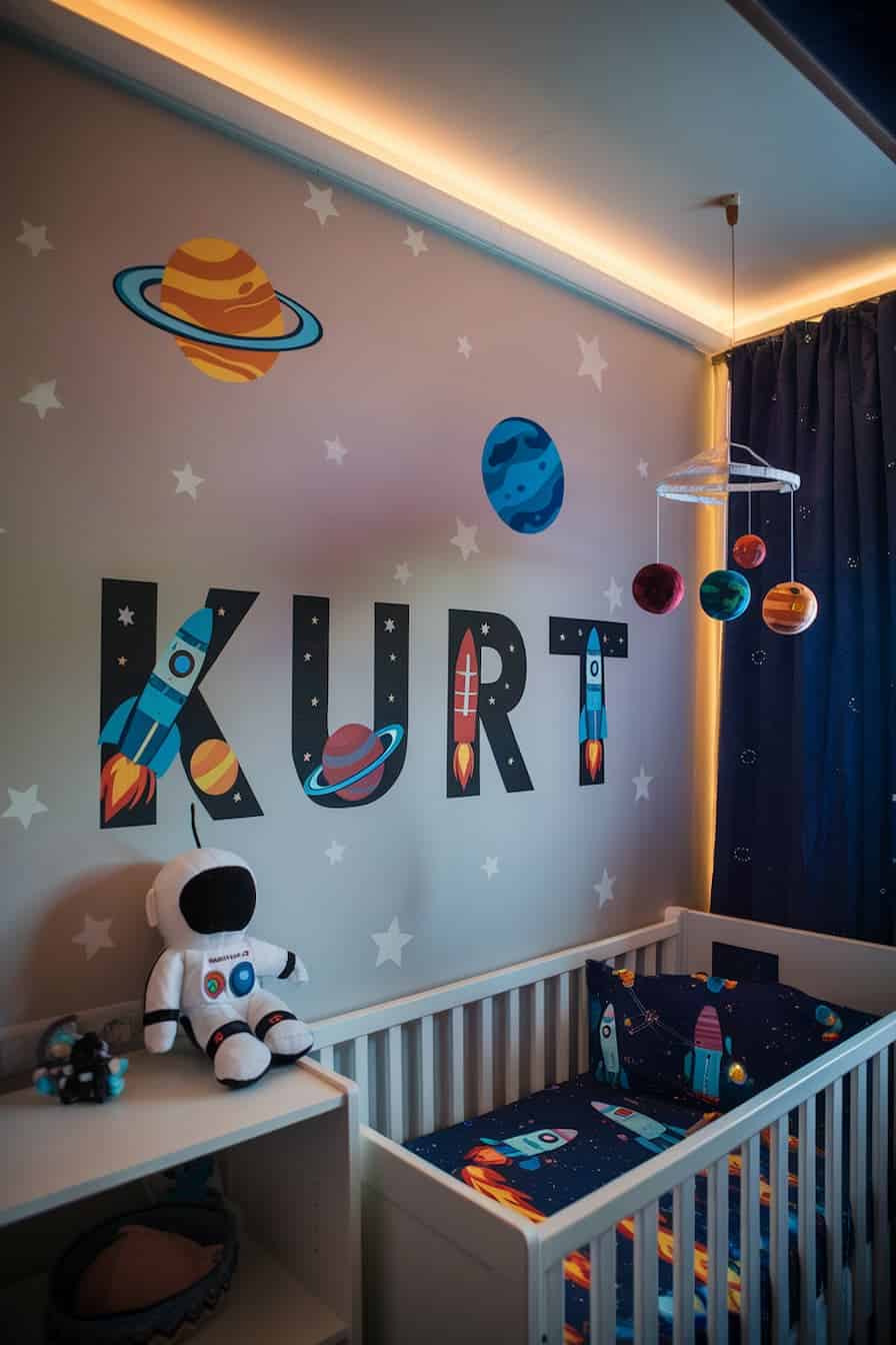 34 Space-Themed Nursery Ideas for a Cosmic Baby Room