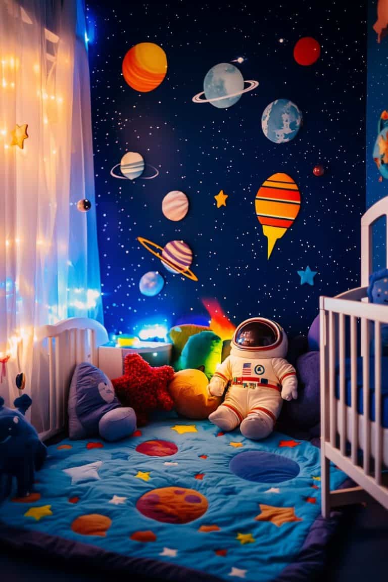34 Space-Themed Nursery Ideas for a Cosmic Baby Room