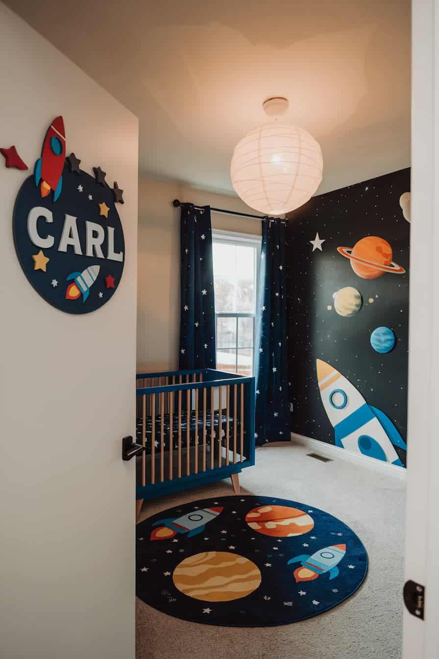 34 Space-Themed Nursery Ideas for a Cosmic Baby Room