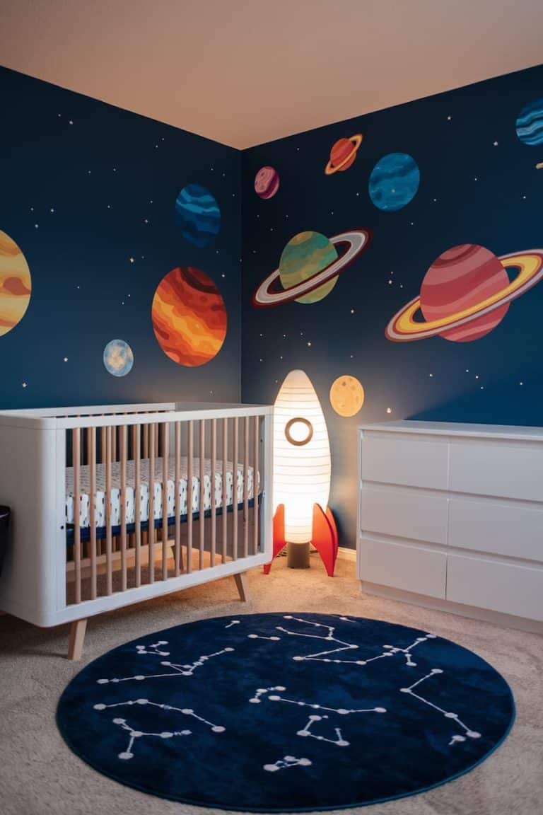 34 Space-Themed Nursery Ideas for a Cosmic Baby Room