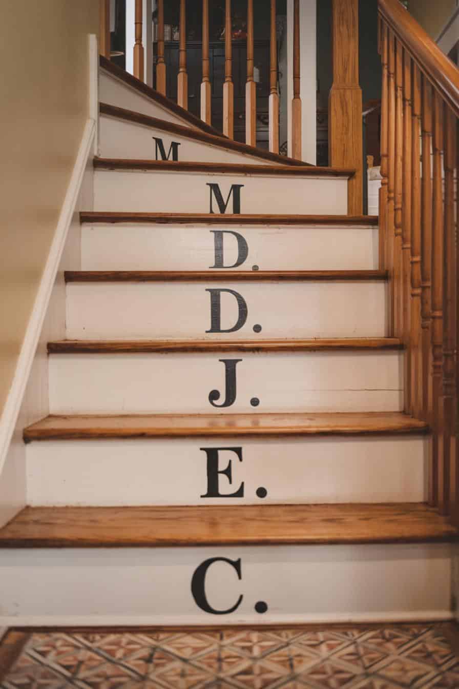 33 Creative Stair Riser Ideas To Step Up Your Style