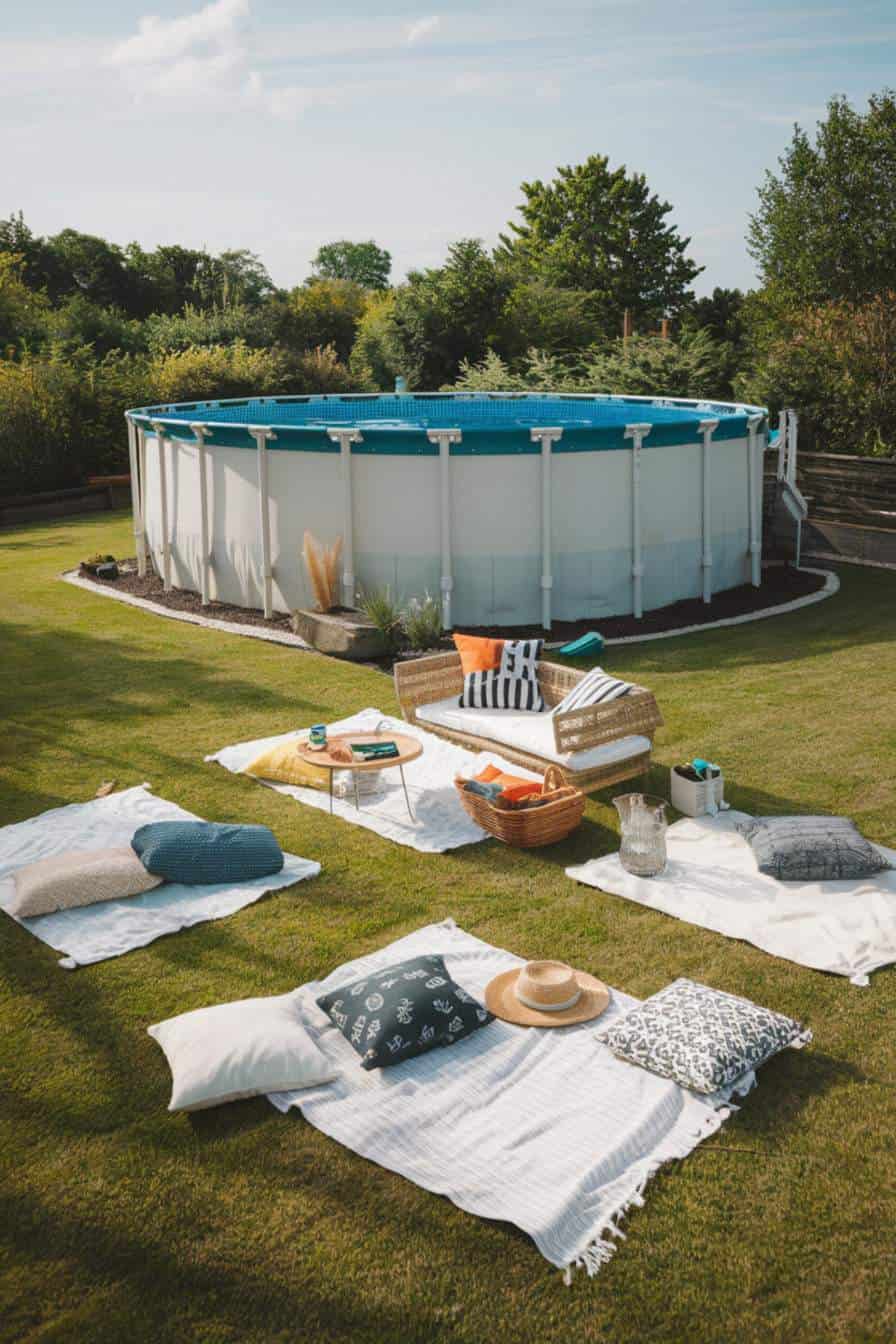 35 Stylish Above-Ground Pool Setups for Every Backyard