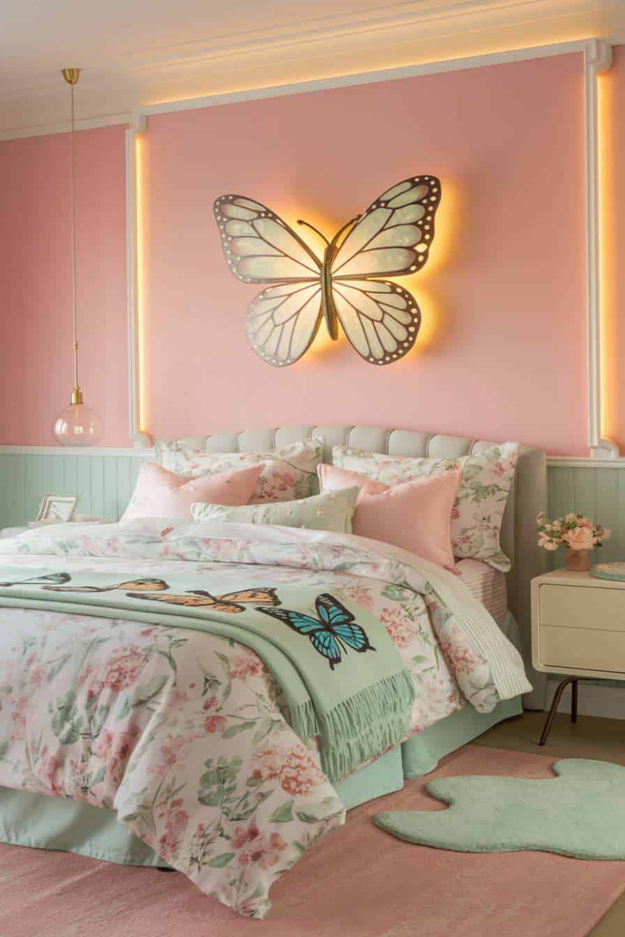 50 Butterfly Bedroom Ideas for a Nature-Inspired Sanctuary