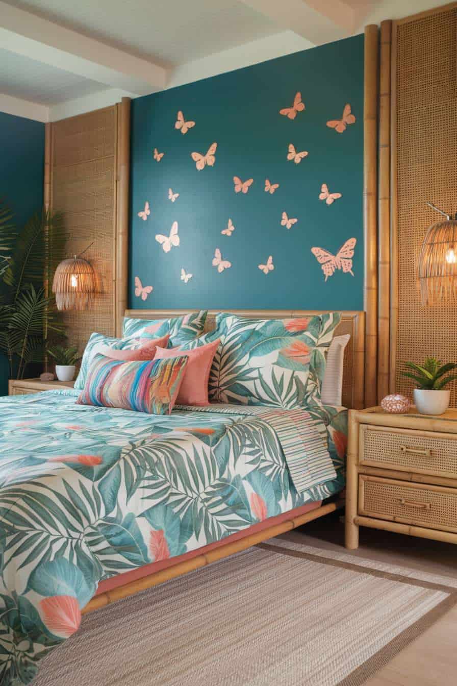 50 Butterfly Bedroom Ideas for a Nature-Inspired Sanctuary