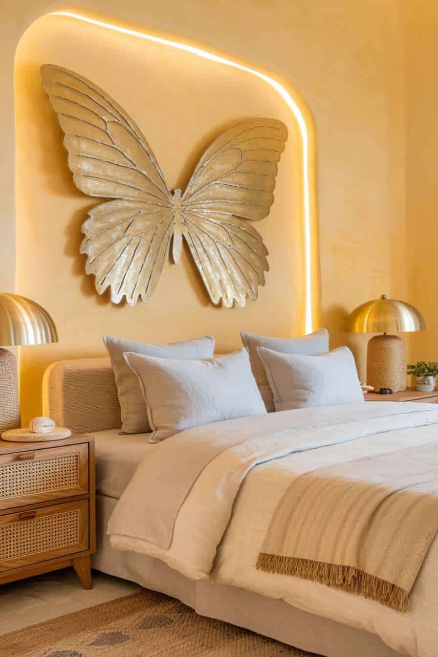50 Butterfly Bedroom Ideas for a Nature-Inspired Sanctuary