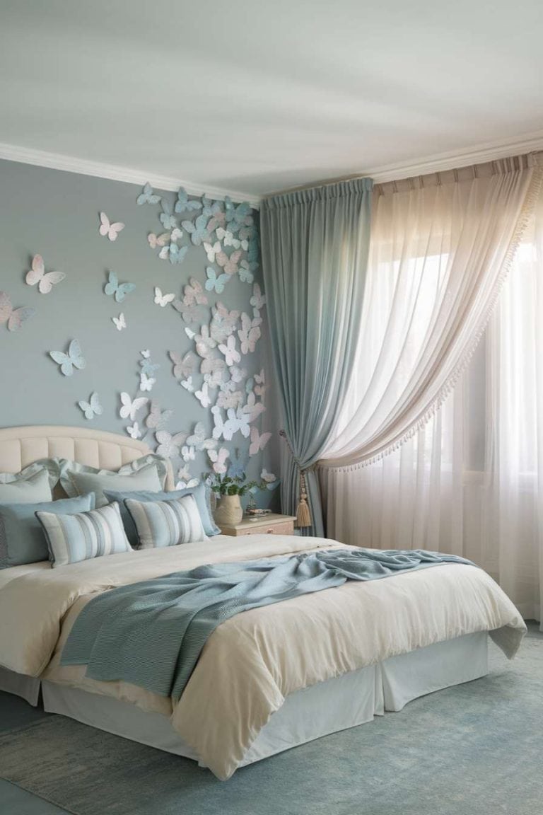 50 Butterfly Bedroom Ideas for a Nature-Inspired Sanctuary