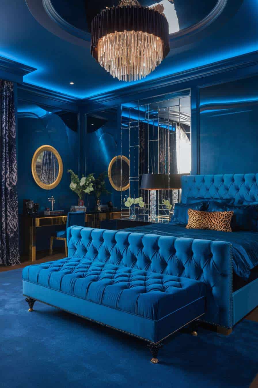 Navy Blue Bedroom Ceilings The Fifth Wall Rock My Style | UK Daily