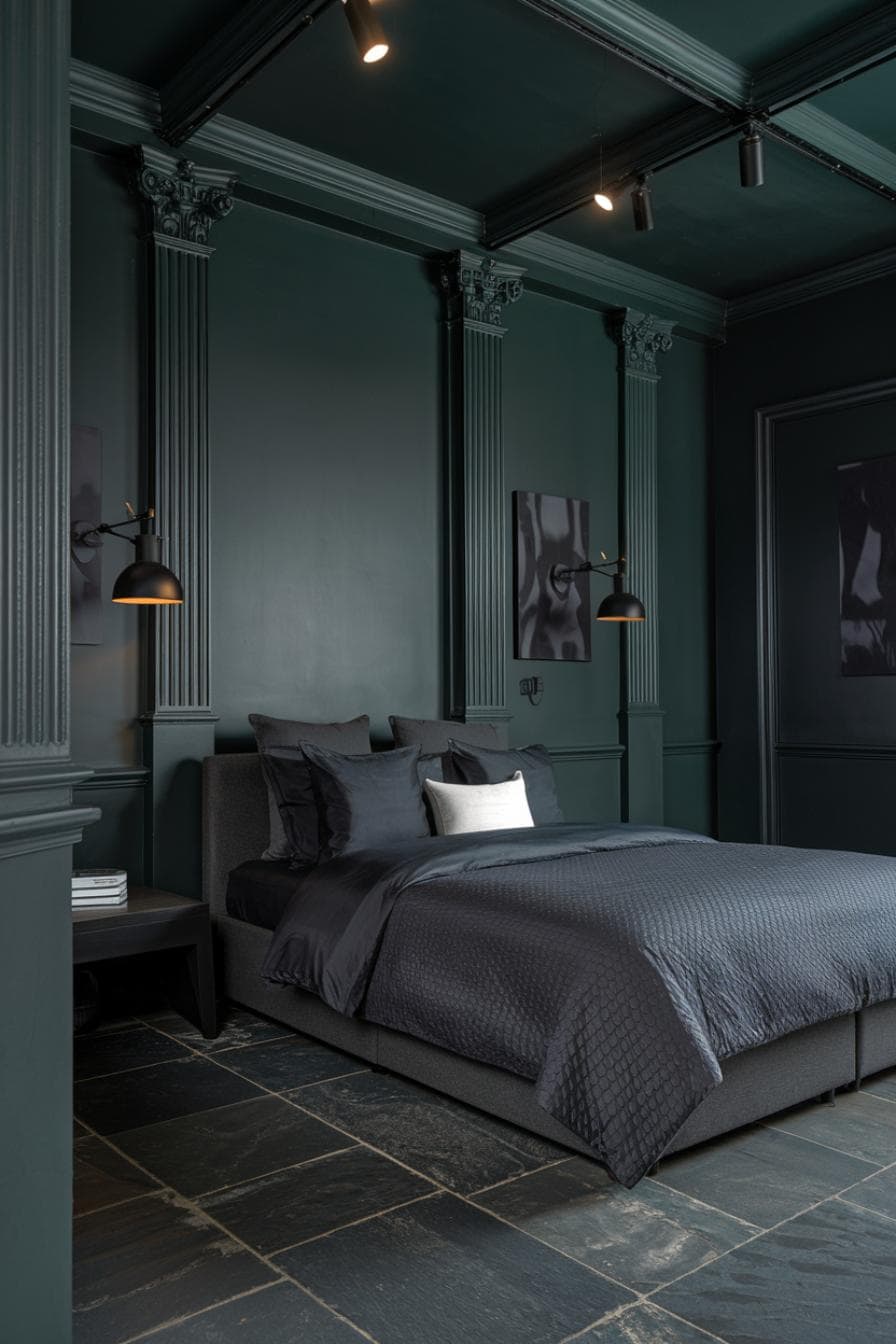 33 Dark Green Bedroom Ideas That Embody Luxe Comfort