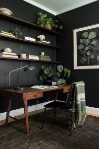 34 Sophisticated Dark Office Ideas To Transform Your Workspace