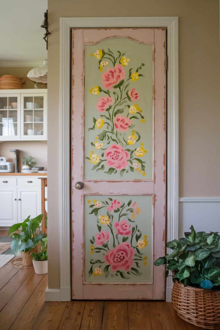 35 Creative Farmhouse Pantry Door Ideas for a Rustic Kitchen Aesthetic