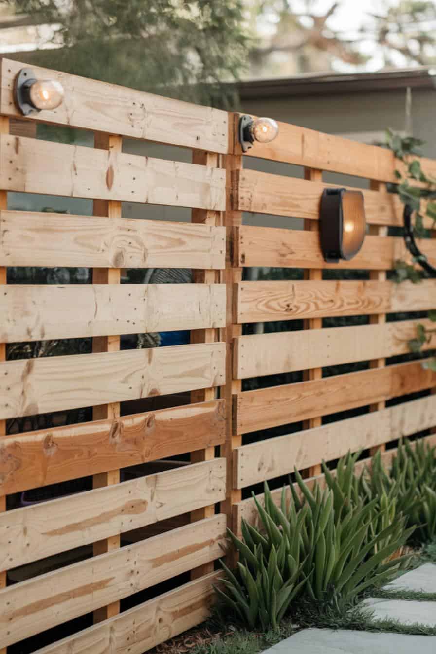 30 Stylish Pallet Fence Ideas for a Beautiful and Functional Yard